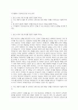 이지웰페어 아웃바운드TM 자기소개서-1페이지