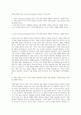 지멘스 헬시니어스 Ultrasound Engineer (Senior) 자기소개서-1페이지