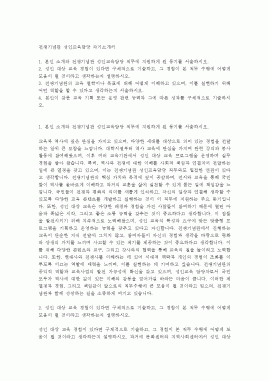 전쟁기념관 성인교육담당 자기소개서-1페이지