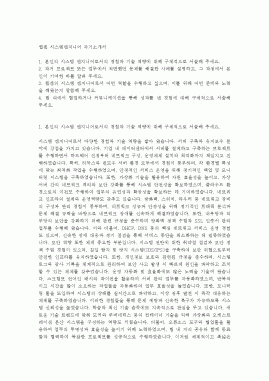 웹젠 시스템엔지니어 자기소개서-1페이지
