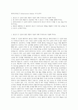 한국쓰리엠_IT Infrastructure Analyst 자기소개서-1페이지