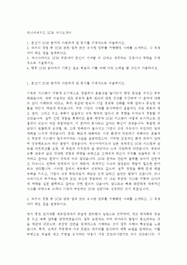 위니아에이드 SCM 자기소개서-1페이지