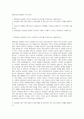 현대건설 안전관리 자기소개서-1페이지