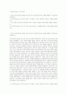 유니레버_Finance 자기소개서-1페이지