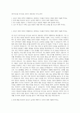 제이에스알 마이크로 코리아 제조생산 자기소개서-1페이지
