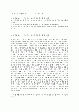 제이티인터내셔널코리아 Brand Activation 자기소개서-1페이지