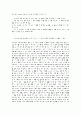 유디에스 Server HW Set Up 및 유지보수 자기소개서-1페이지