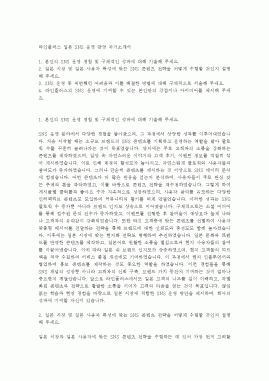 라인플러스 일본 SNS 운영 담당 자기소개서-1페이지