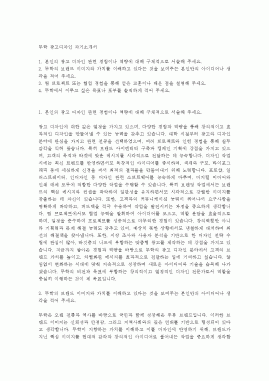 무학 광고디자인 자기소개서-1페이지