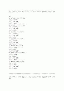 한국 사회복지의 역사적 발전 과정 자선구제 시대부터 공화국과 문민정부의 사회복지 체계까지-1페이지