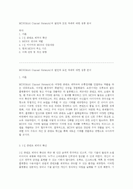 MCN(Multi Channel Network)의 발전과 도전 과제에 대한 심층 분석-1페이지