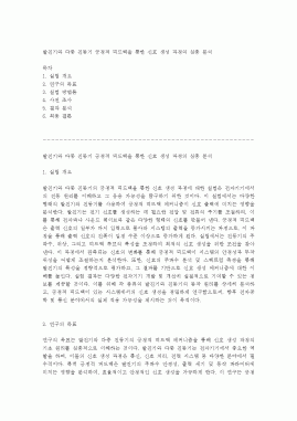 발진기와 다중 진동기 긍정적 피드백을 통한 신호 생성 과정의 심층 분석-1페이지