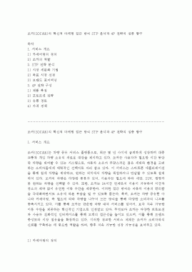 쏘카(SOCAR)의 혁신적 마케팅 접근 방식 STP 분석과 4P 전략의 심층 탐구-1페이지
