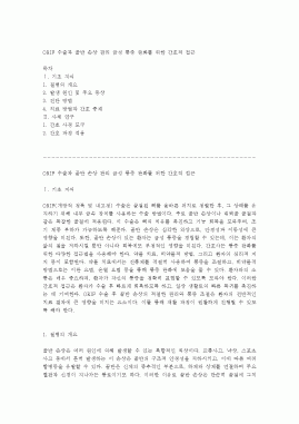 ORIF 수술과 골반 손상 관리 급성 통증 완화를 위한 간호적 접근-1페이지