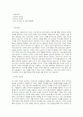 서전기전_고객지원_BEST 우수 자기소개서-1페이지