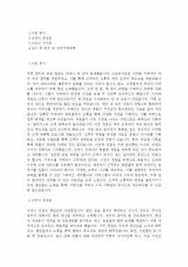 서희그룹_카페관리_BEST 우수 자기소개서-1페이지