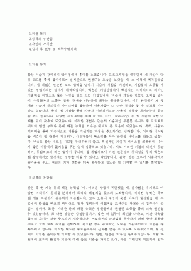 넥슨코리아_웹 개발자_BEST 우수 자기소개서-1페이지