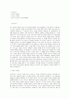 선경이엔씨 비서 직무 BEST 우수 자기소개서 자소서-1페이지