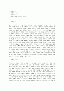 모다아울렛__BEST 우수 자기소개서-1페이지