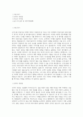 신영그룹 상업시설 마케팅 직무 BEST 우수 자기소개서 자소서-1페이지