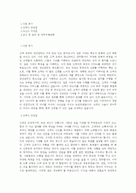 모인_일본시장 고객응대 및 정산업무_BEST 우수 자기소개서-1페이지