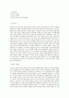 JTI Korea FP&A Trainee 직무 BEST 우수 자기소개서 자소서-1페이지