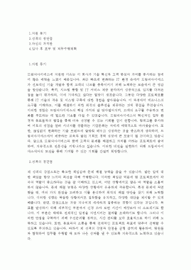 드림씨아이에스_MW_BEST 우수 자기소개서-1페이지