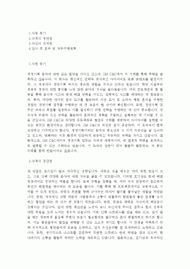 SM C&C_경영기획_BEST 우수 자기소개서-1페이지