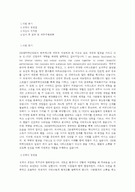 SM엔터테인먼트 한국캐스팅 직무 BEST 우수 자기소개서 자소서-1페이지