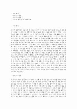 대한한의사협회_한의맥_콜센터팀(개발직)_BEST 우수 자기소개서-1페이지