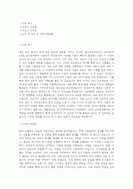엔아이티서비스_NAVER, LINE 보안관제_BEST 우수 자기소개서-1페이지