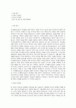 디지틀조선일보 광고홍보 대행 직무 BEST 우수 자기소개서 자소서-1페이지