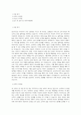 삼성카드_3급신입_영업(B2B)_BEST 우수 자기소개서-1페이지