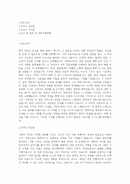 조선대학교 디자인학부실내디자인 학업계획서 BEST 우수-1페이지