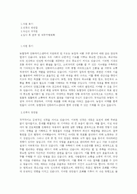 농협양곡 안동라이스센터(미곡종합처리장) 직무 BEST 우수 자기소개서 자소서-1페이지