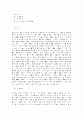 KB국민은행_자본시장 부문_BEST 우수 자기소개서-1페이지