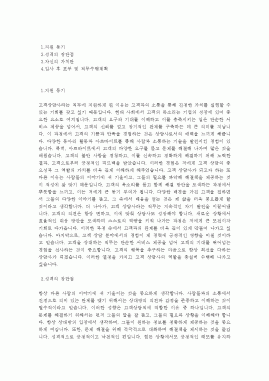 고객상담사, 고객상담원 BEST 우수 자기소개서-1페이지