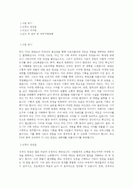 라인플러스 기획_라인 TV 기획 직무 BEST 우수 자기소개서 자소서-1페이지