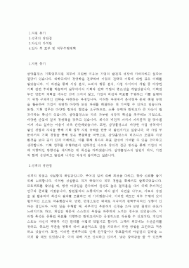 삼양홀딩스 기획업무지원 직무 BEST 우수 자기소개서 자소서-1페이지