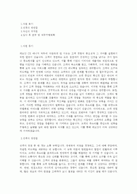레브잇 CX 매니저 직무 BEST 우수 자기소개서 자소서-1페이지