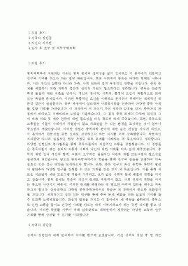 삼육대학교 대학원 중독과학과 학업계획서 BEST 우수-1페이지