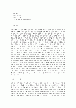 세종문화회관_티켓 마스터_BEST 우수 자기소개서-1페이지
