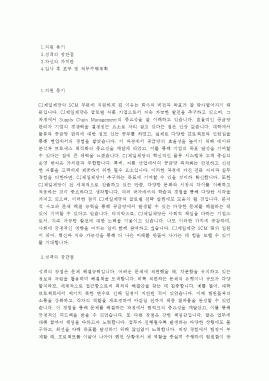 CJ제일제당(식품)_국내 거주 외국인 전형-SCM_BEST 우수 자기소개서-1페이지