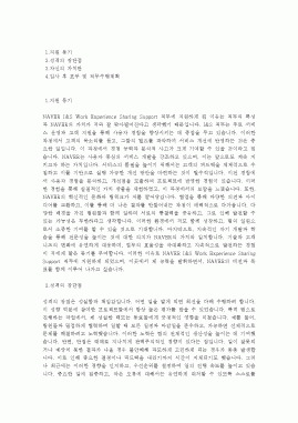NAVER I&S Work Experience Sharing Support 직무 BEST 우수 자기소개서 자소서-1페이지