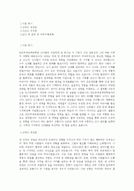 KDI국제정책대학원 인사팀 직무 BEST 우수 자기소개서 자소서-1페이지