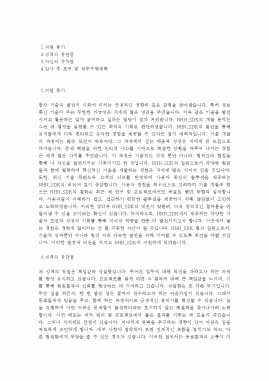 NHN_SDK 개발_BEST 우수 자기소개서-1페이지