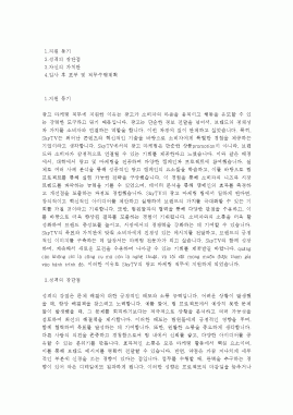 skyTV 광고_광고 마케팅 직무 BEST 우수 자기소개서 자소서-1페이지