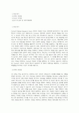 Cytiva Market Research Intern (Seoul) 직무 BEST 우수 자기소개서 자소서-1페이지