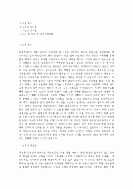 금호타이어_MES (Manufacturing Execution System)_BEST 우수 자기소개서-1페이지
