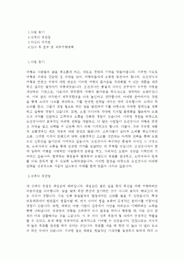 오진상사_여행용 트렁크가방 Sales & Marketing_BEST 우수 자기소개서-1페이지
